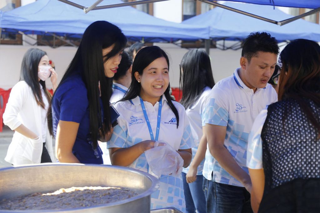 Max Myanmar Group celebrates seasonal Htamane festival at head office ... Max Myanmar Group celebrates seasonal Htamane festival at head office ...