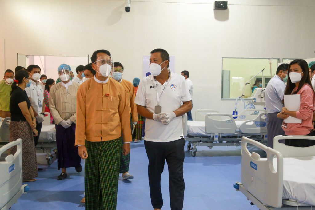Prime Minister visits ICU / HDU Irrawaddy Center: The Irrawaddy Bank ...