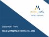 Home - Max Myanmar Group
